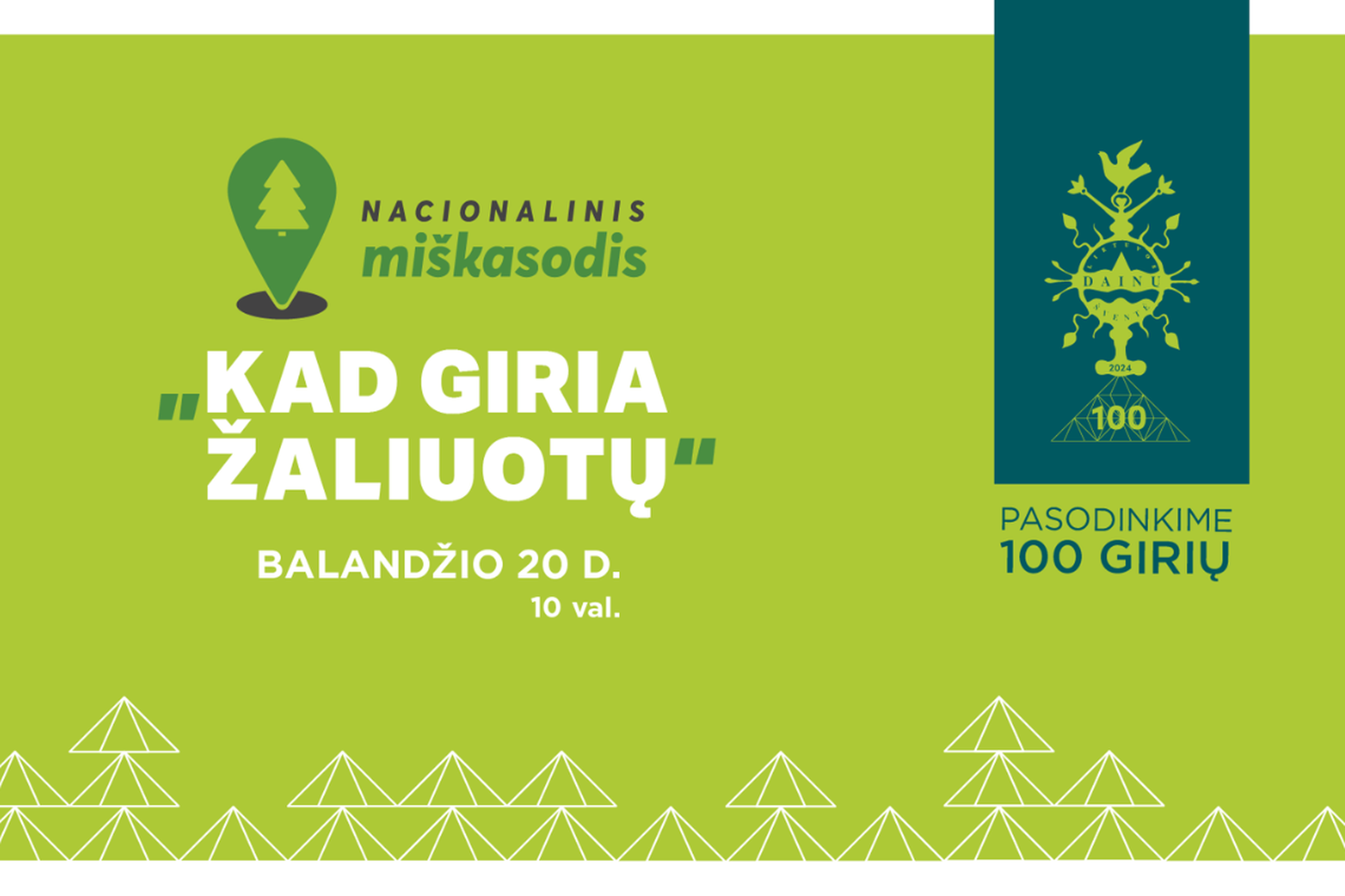 Liko vos savaitė: sodinti mišką kviečia Nacionalinis miškasodis „Kad ...